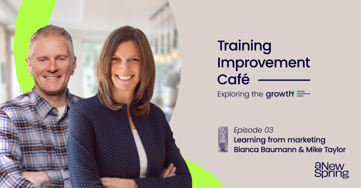 Learning from marketing with Bianca Baumann & Mike Taylor