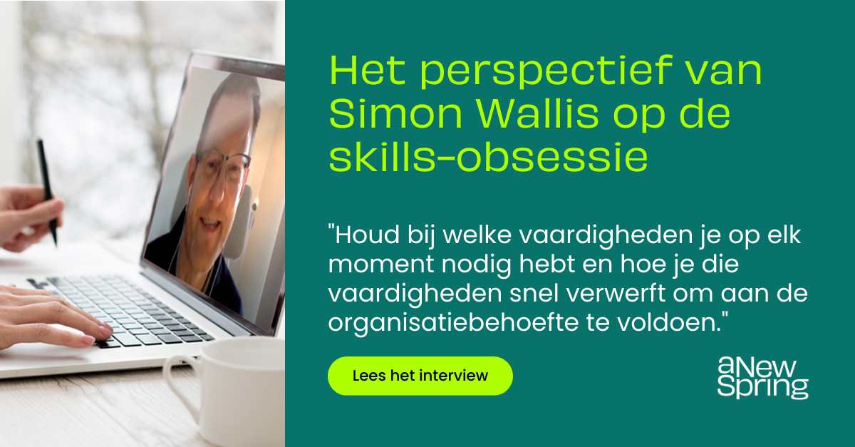 Het perspectief van Simon Wallis op de skills-obsessie | aNewSpring