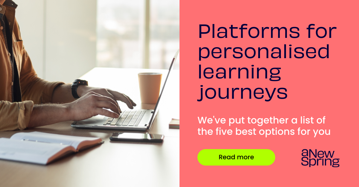 Best 5 personalised learning platforms for your learning journeys