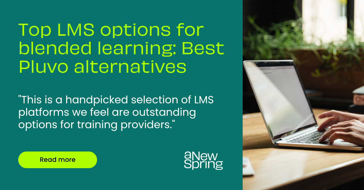 Best 8 Pluvo alternatives: LMS options for blended learning