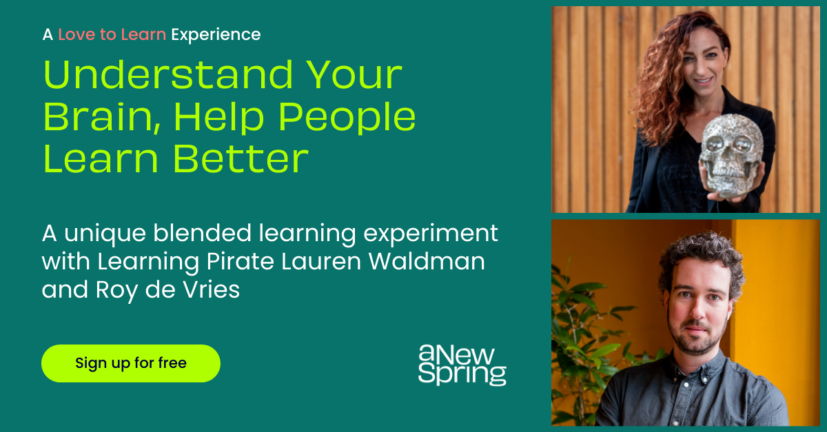 Join this brain experiment with Lauren Waldman | aNewSpring